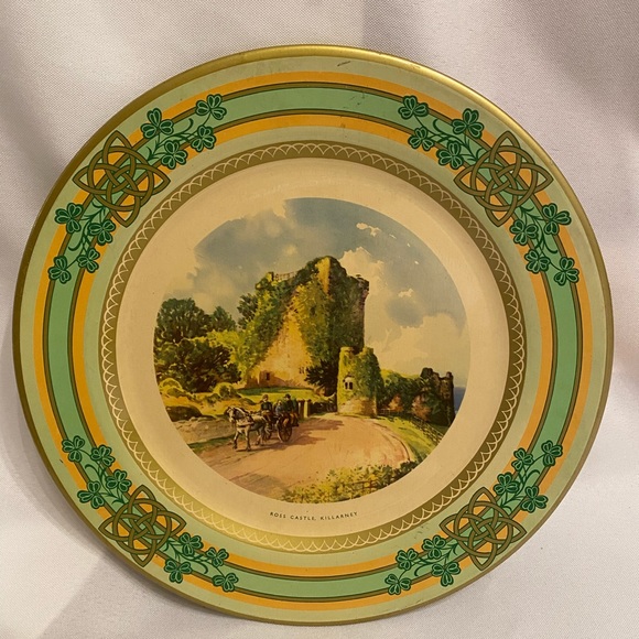 Souvenir Ware | Art | Vintage Souvenir Ware Metal Plate 95s Ross Castle ...